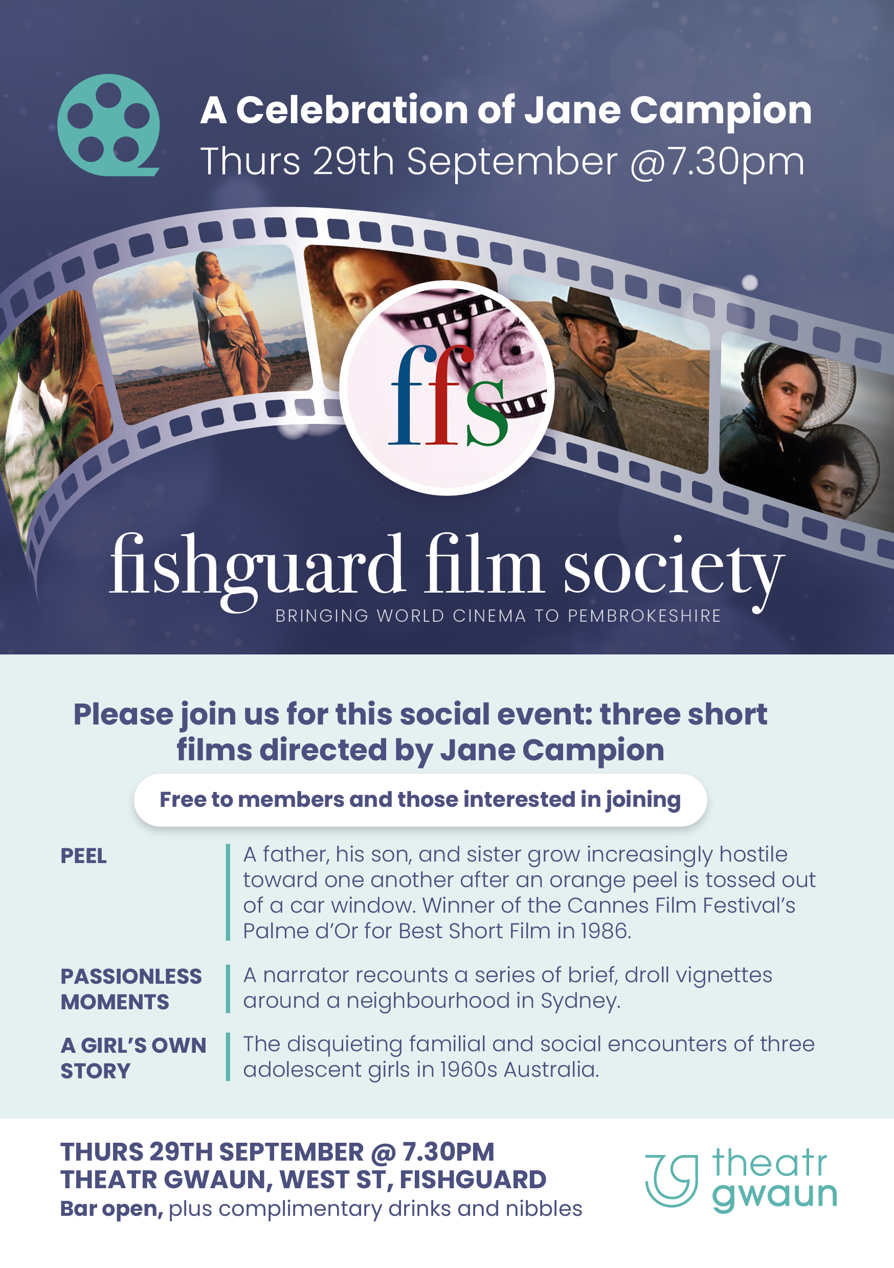 Fishguard Film Society – Theatr Gwaun