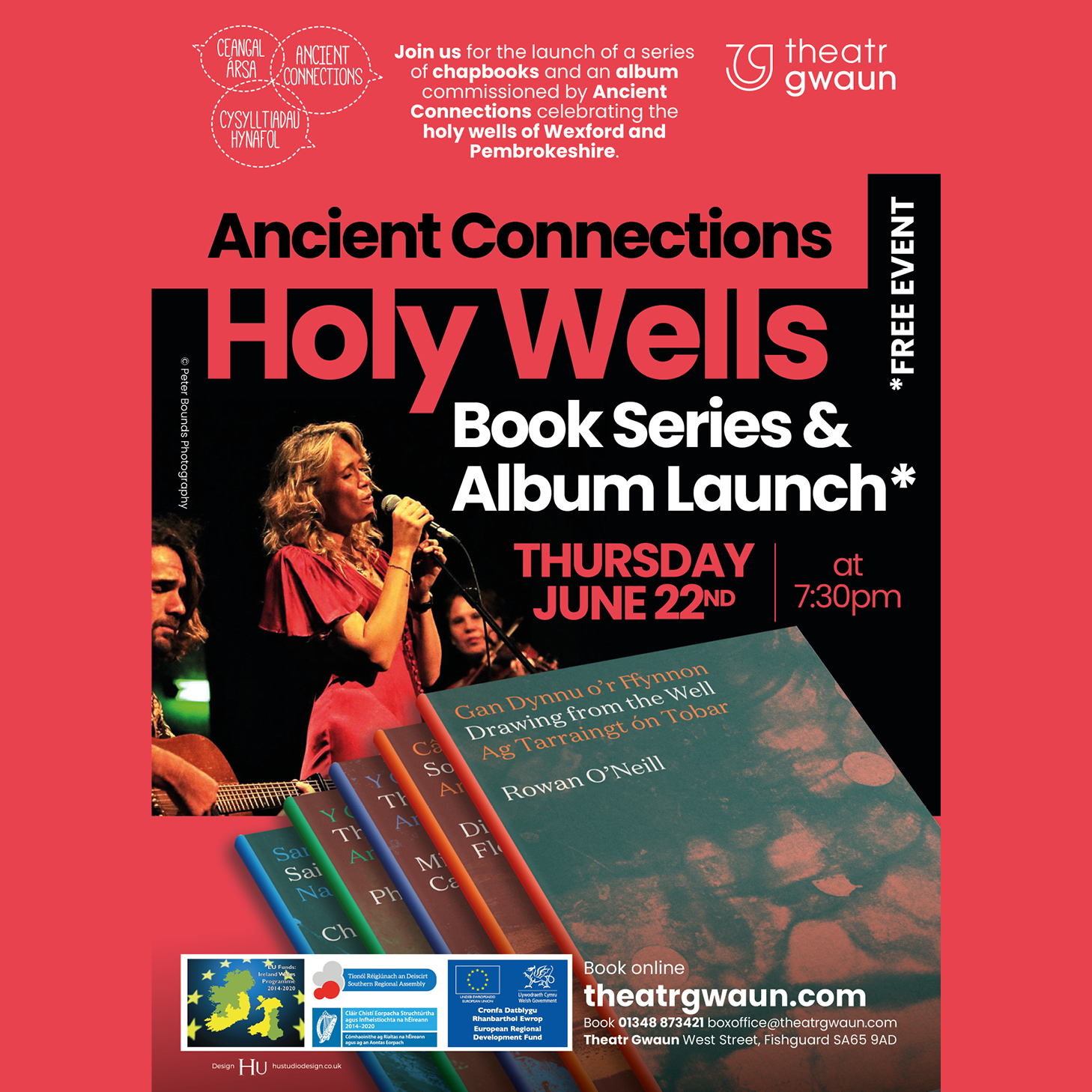 Ancient Connections Holy Wells Book Series and Album Launch – Theatr Gwaun