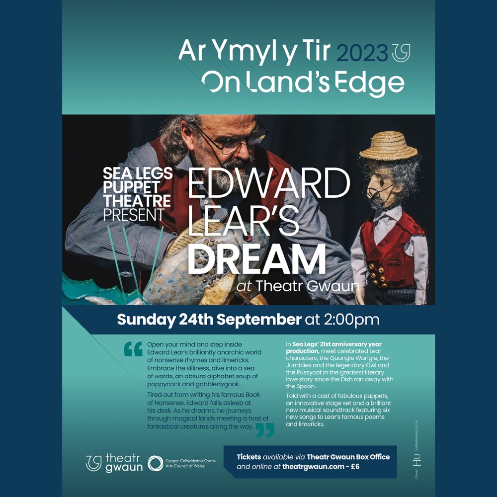 Sea Legs Puppet Theatre present Edward Lear’s Dream – Theatr Gwaun