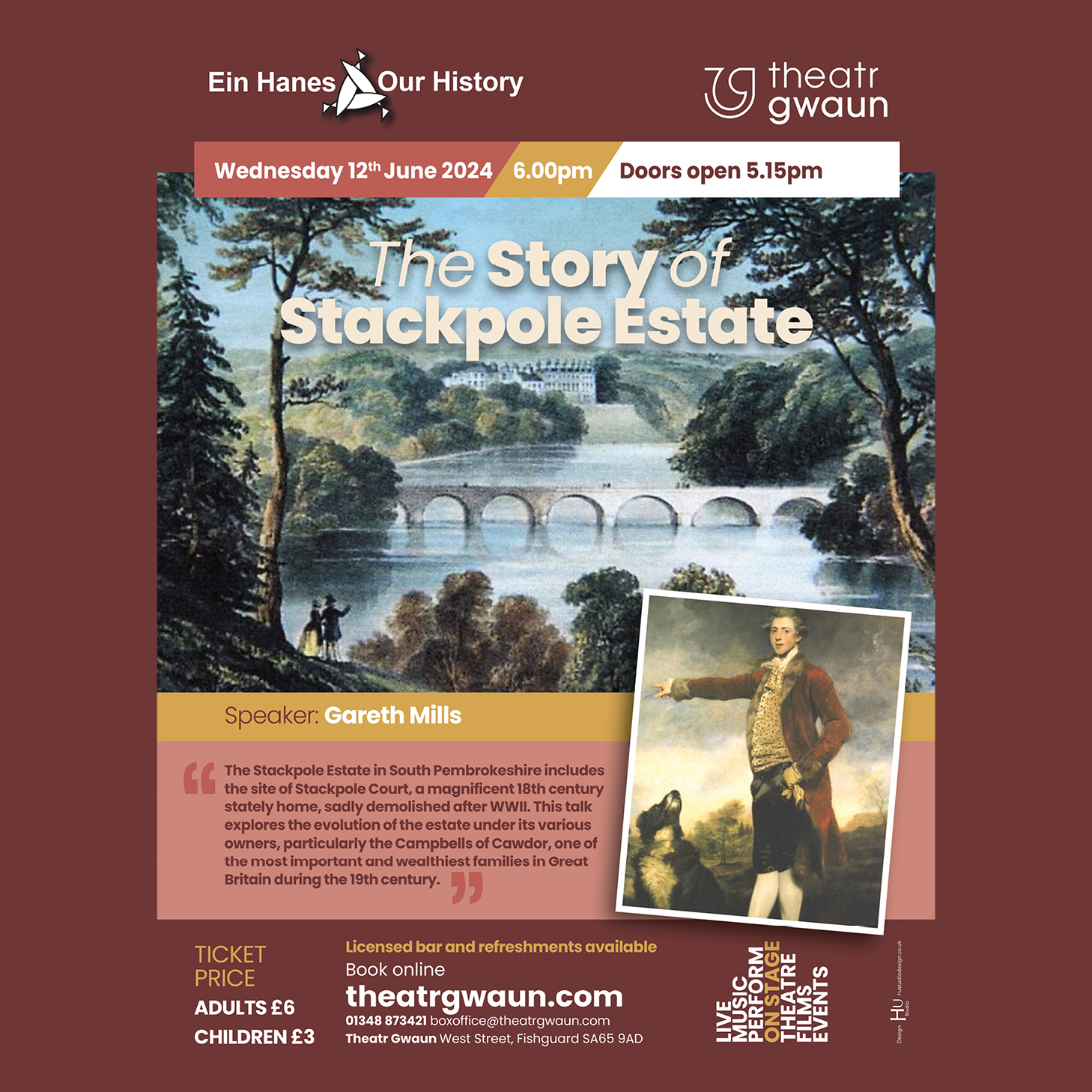 EIN HANES STORY OF STACKPOLE – Theatr Gwaun