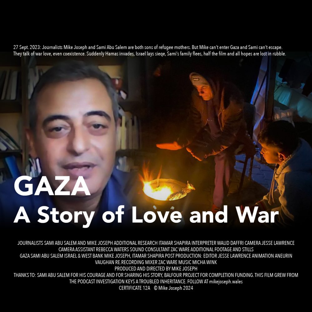 WALES PREMIERE OF GAZA: A STORY OF LOVE AND WAR – Theatr Gwaun
