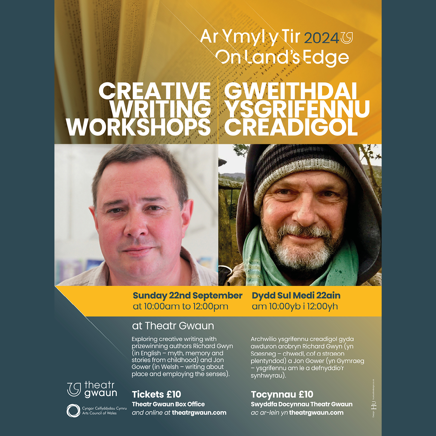 CREATIVE WRITING WORKSHOPS – Theatr Gwaun
