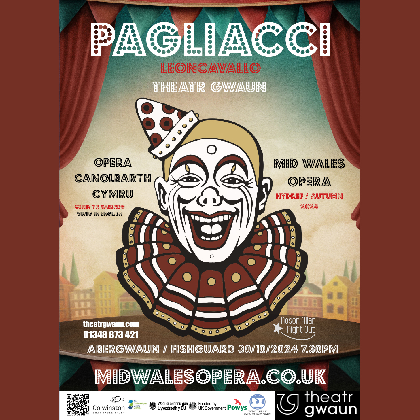 PAGLIACCI – Theatr Gwaun
