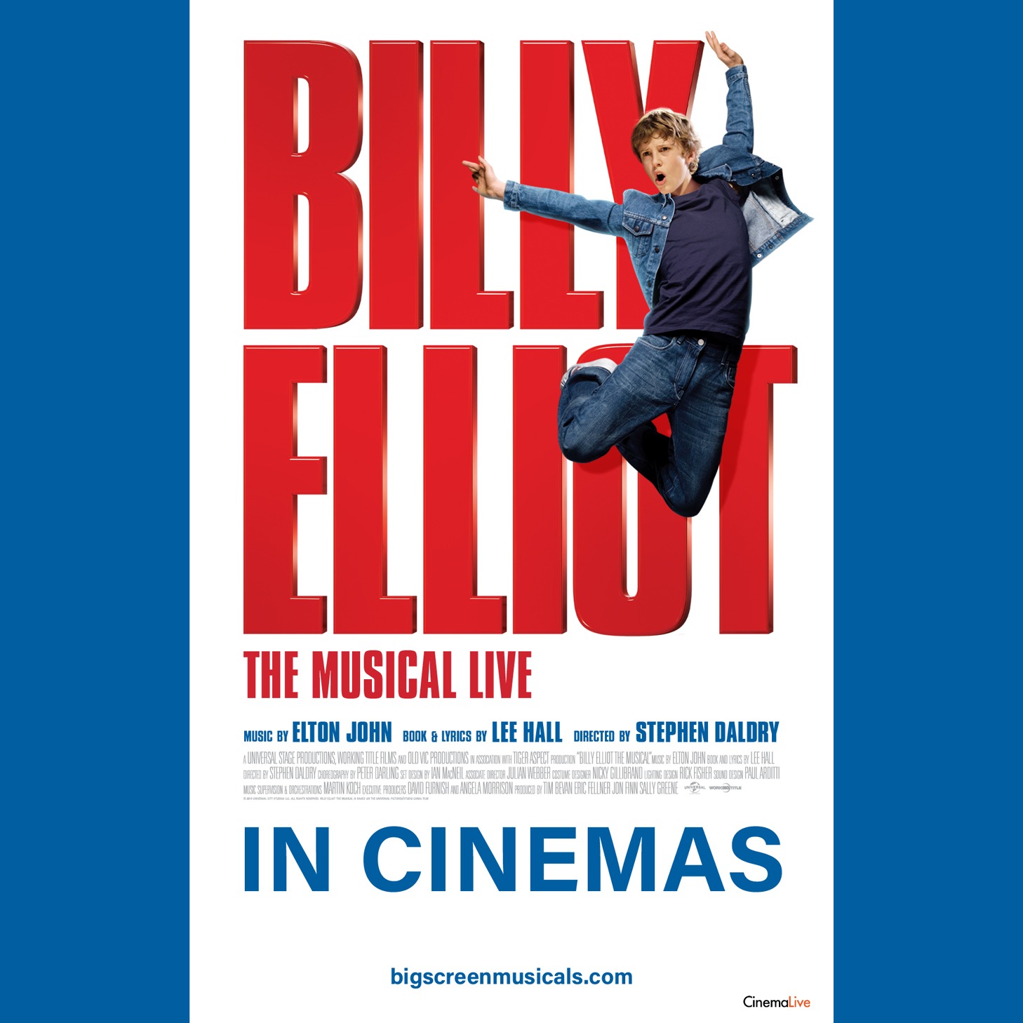 BILLY ELLIOT THE MUSICAL LIVE – Theatr Gwaun