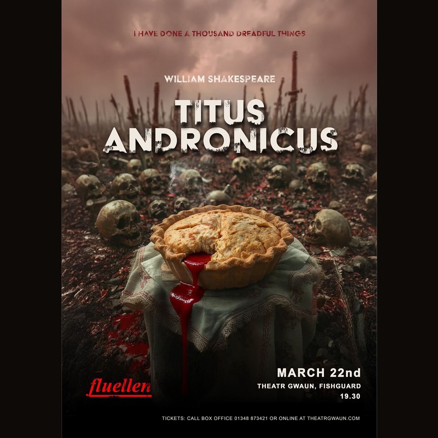 TITUS ANDRONICUS – Theatr Gwaun